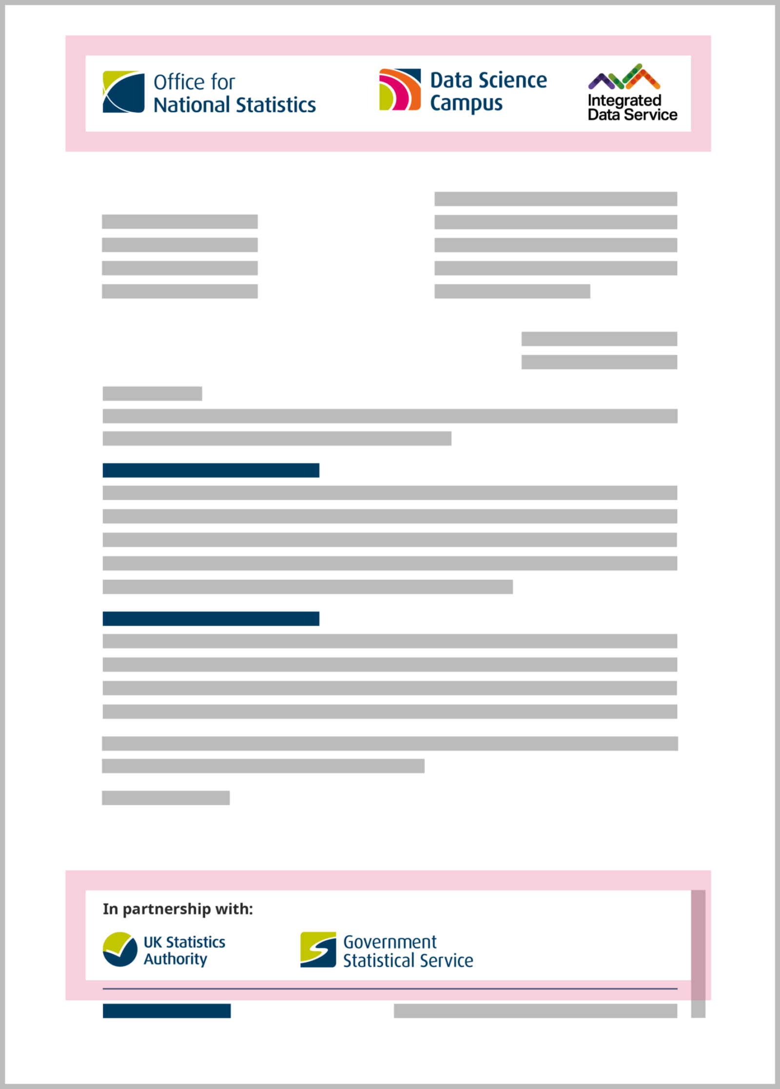 Corporate documents: Survey material design – Brand guidelines – Service manual – Office for ...